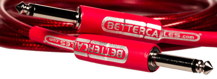 Better Cables Silver Serpent Reference Guitar Cable for Stage or Studio